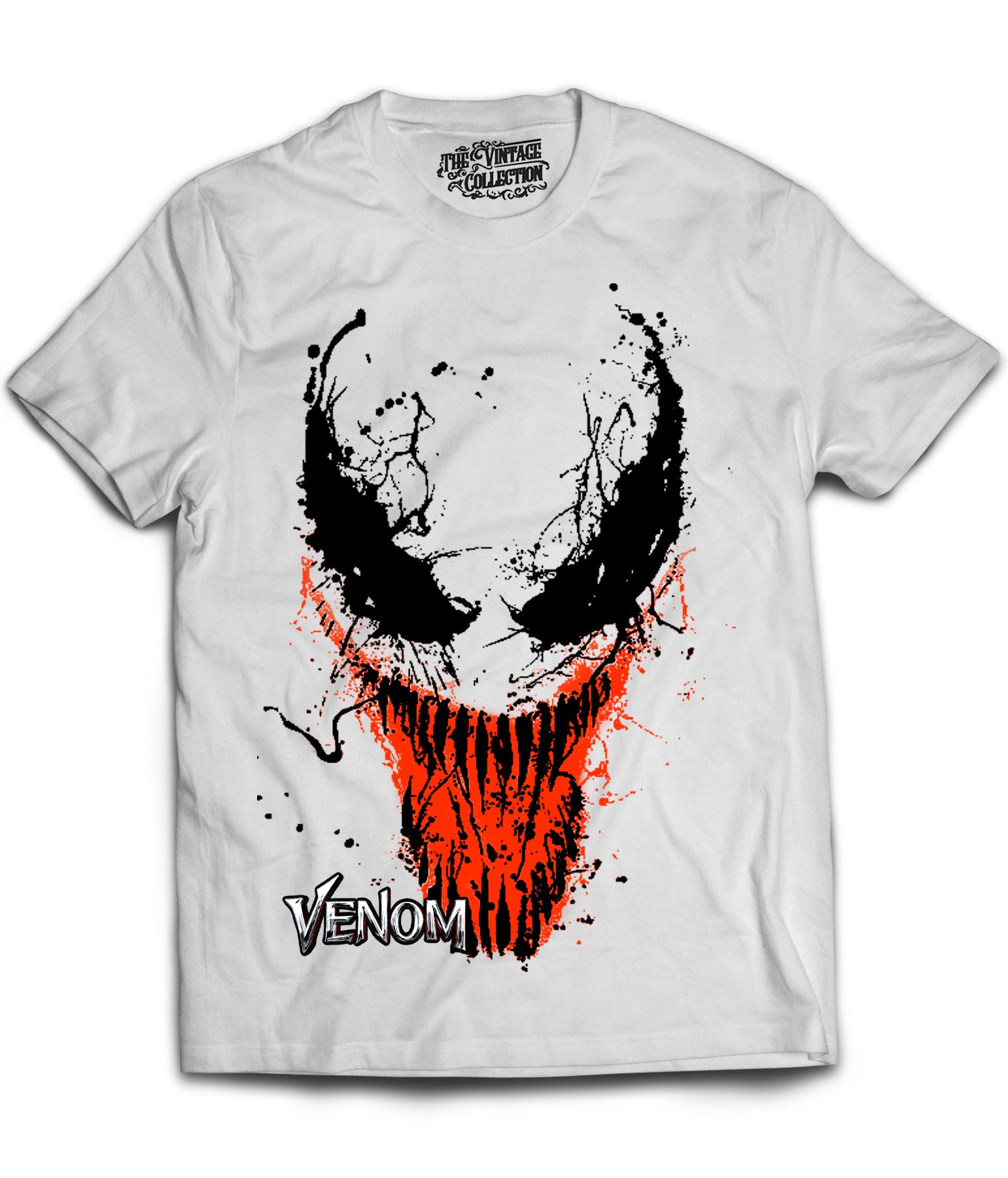 Venom Shirt (White) – The Vintage Collection